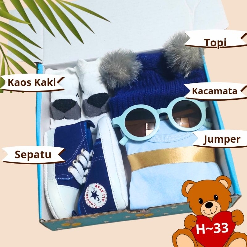 Jual Kado Lahiran Bayi Newborn Premium Hampers Baby Gift Set Hadiah ...