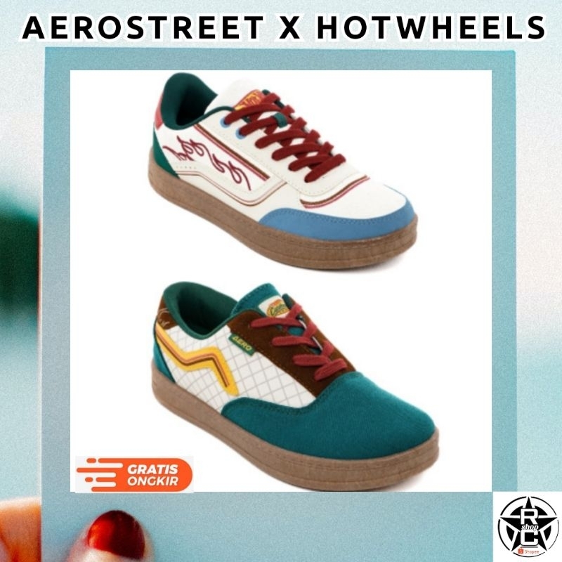 Jual Aerostreet X Hot Wheels Original / sepatu pria wanita sneakers ...