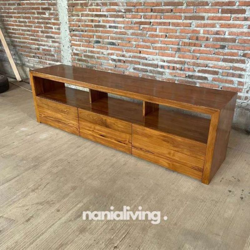 Jual Bufet pendek credenza 120 150 180 200 cm minimalis retro modern ...