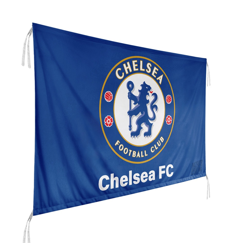 Jual Nazhifa Printing - Bendera Chelsea FC, Klub Sepak Bola, Suporter ...