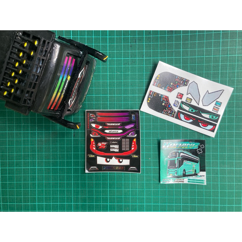Jual Stiker Miniatur Lampu Bus JetBus 3+ Lampu MATRIX Vol.2(BONUS BUS ...