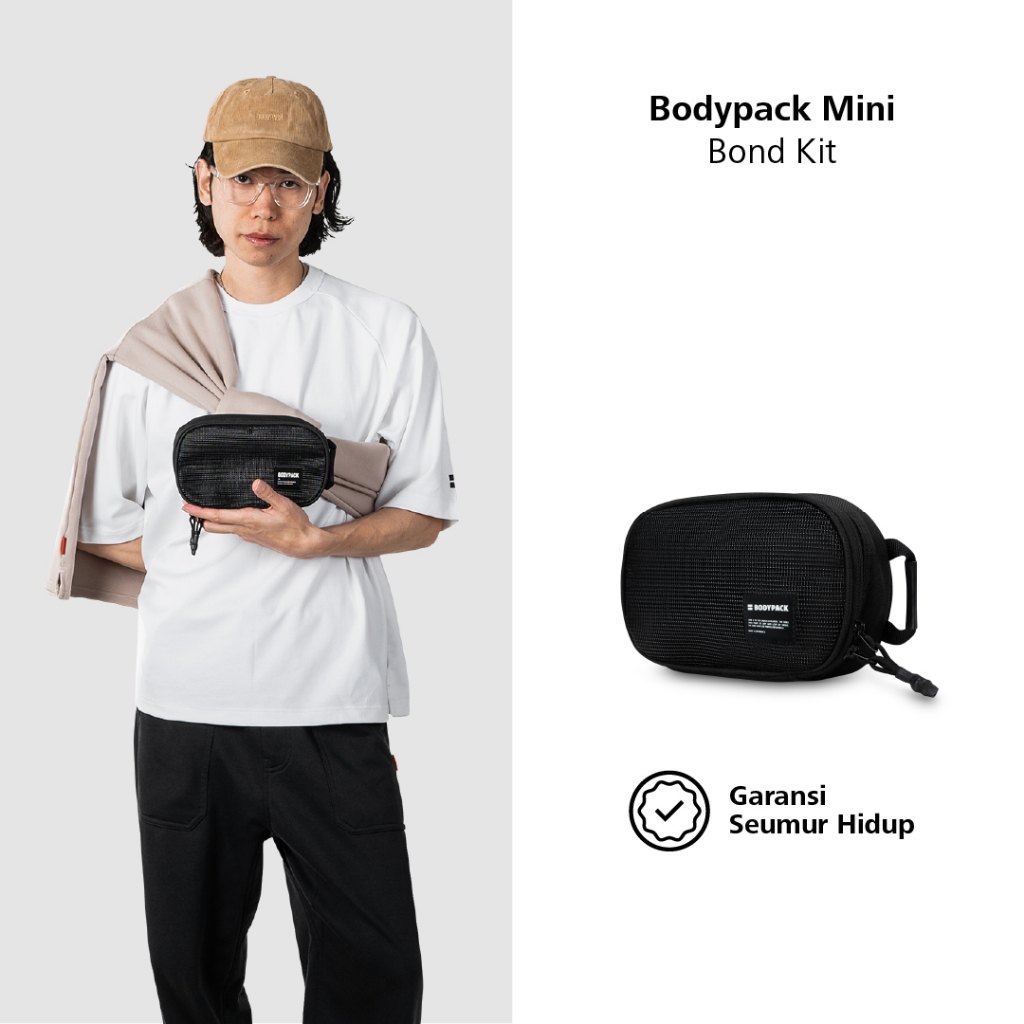 Jual Bodypack Mini Bond Kit Dopp Kit Tas Organizer Travel Praktis ...
