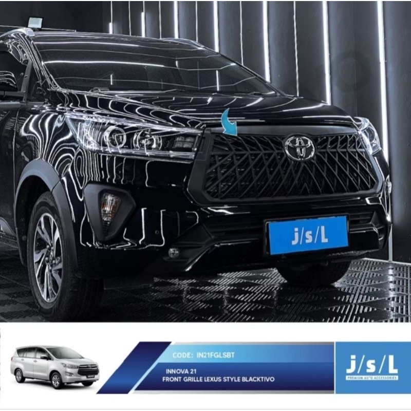 Jual Ram Grill Bumper Depan Facelift Innova Reborn Model Lexus tahun ...