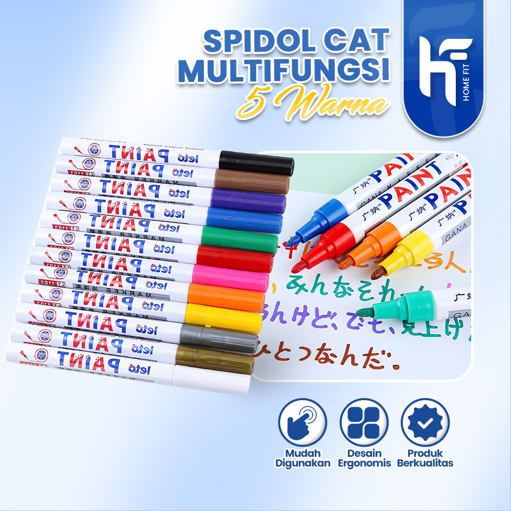 Jual Spidol Ban Paint Maker Pena Spidol Cat DIY Tahan Air | Shopee ...