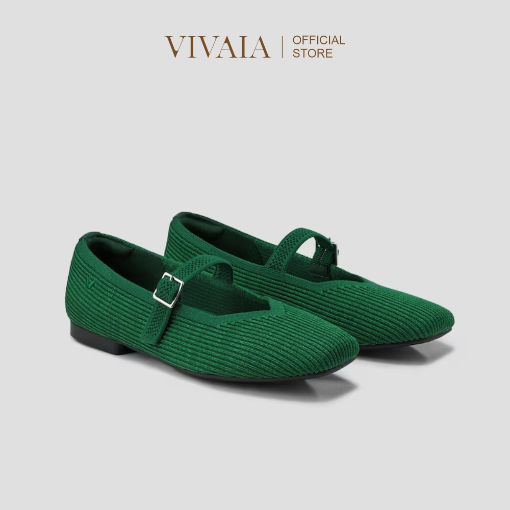 Jual VIVAIA Sepatu Wanita Square-Toe Mary-Jane (Margot Mary-Jane ...