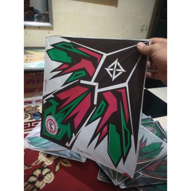 Jual layangan super petung 3 warna gundam | Shopee Indonesia