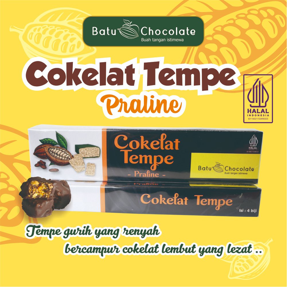 Jual Batu Chocolate - Cokelat Tempe Praline " Batu Chocolate " Oleh ...