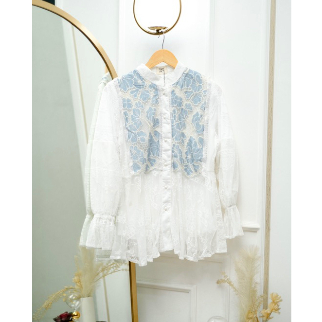 Jual Serayaofficiall ELIYE - Atasan Wanita Clair Top/Tunic Leslie ...