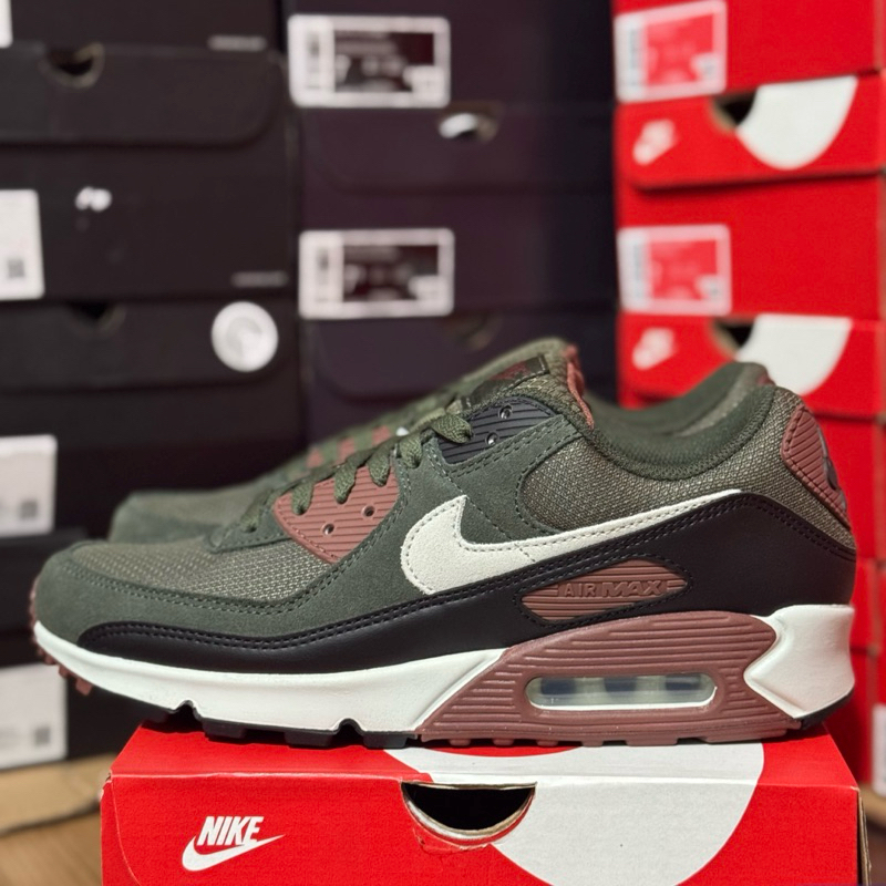 Jual Sepatu Air Max 90 Cargo Khaki Resmi | Shopee Indonesia