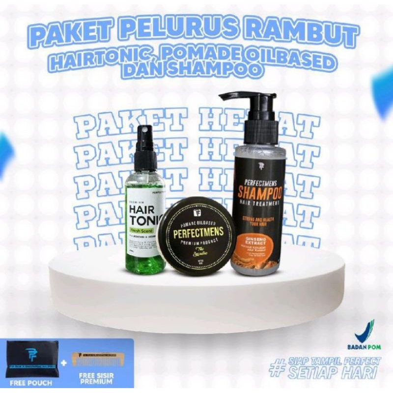 Jual PAKET PELURUS RAMBUT PRIA PERFECTMENS PERAWATAN MELURUSKAN DAN ...