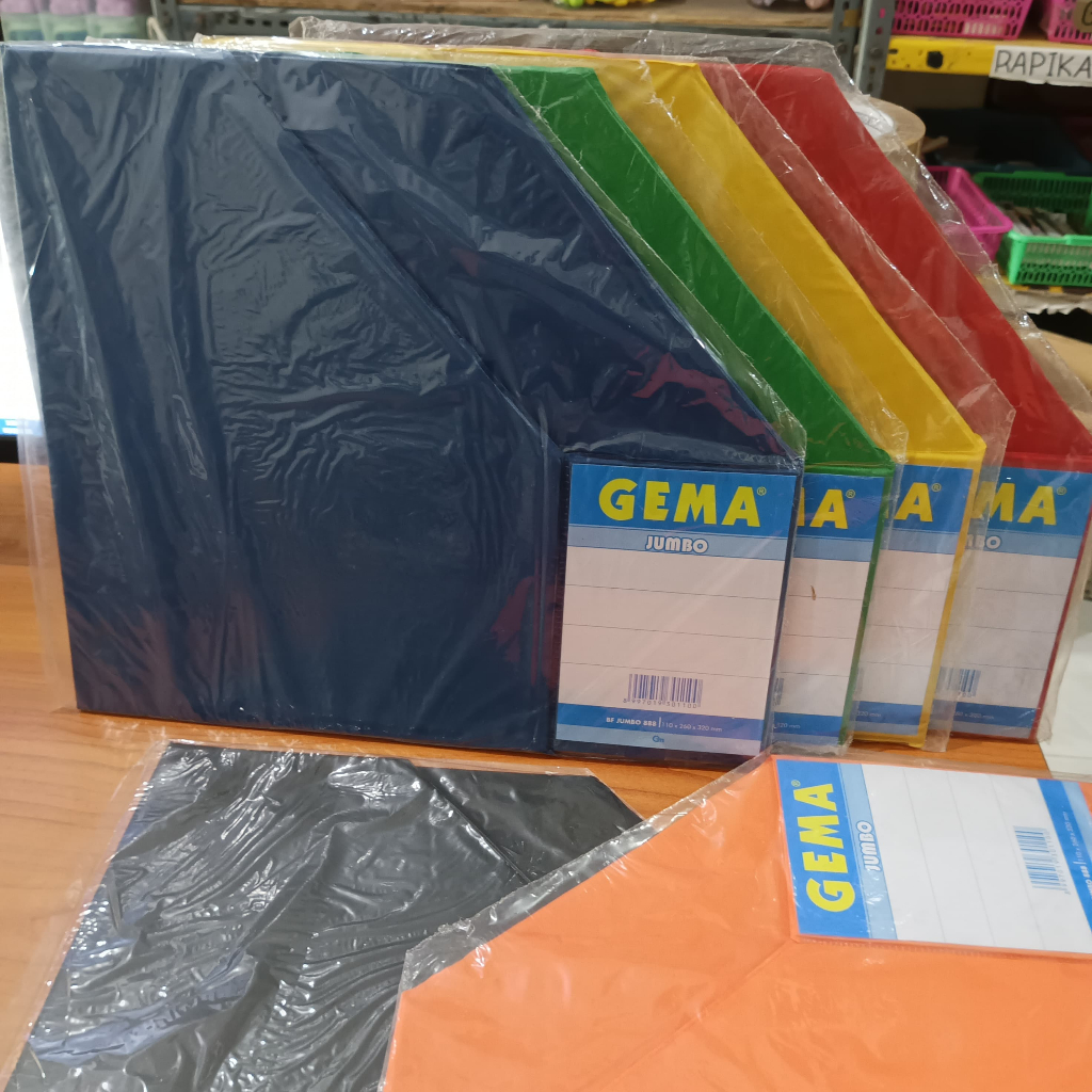 Jual GEMA BOXFILE / BOX FILE JUMBO 11CM PVC | Shopee Indonesia