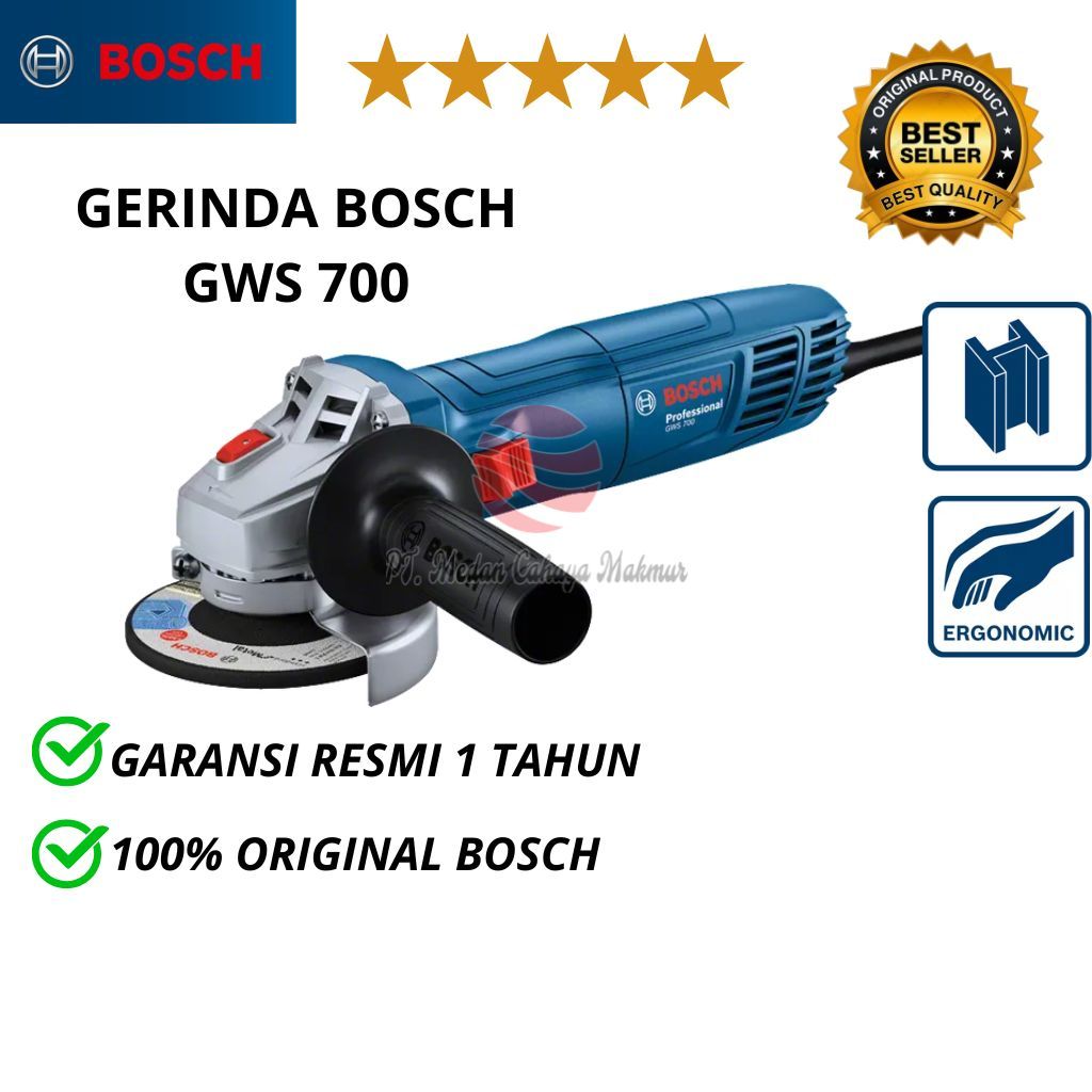 Jual Mesin Gerinda Tangan / BOSCH GWS 700 | Shopee Indonesia