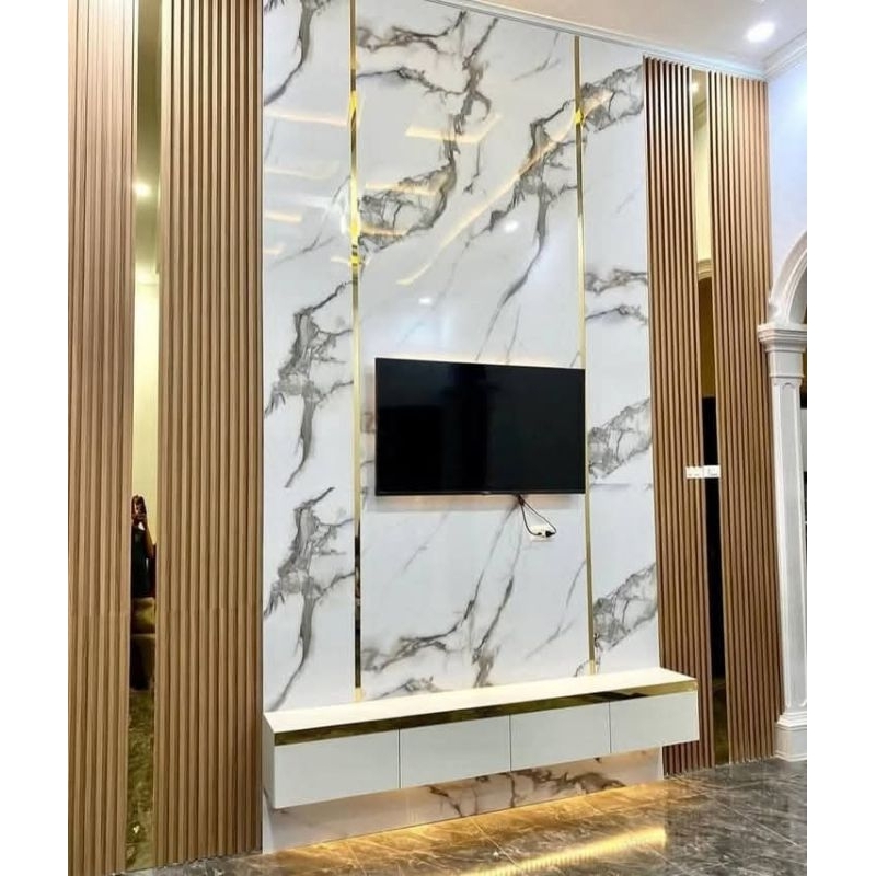 Jual wall panel dinding Estetik minimalis modern terbaru harga ...