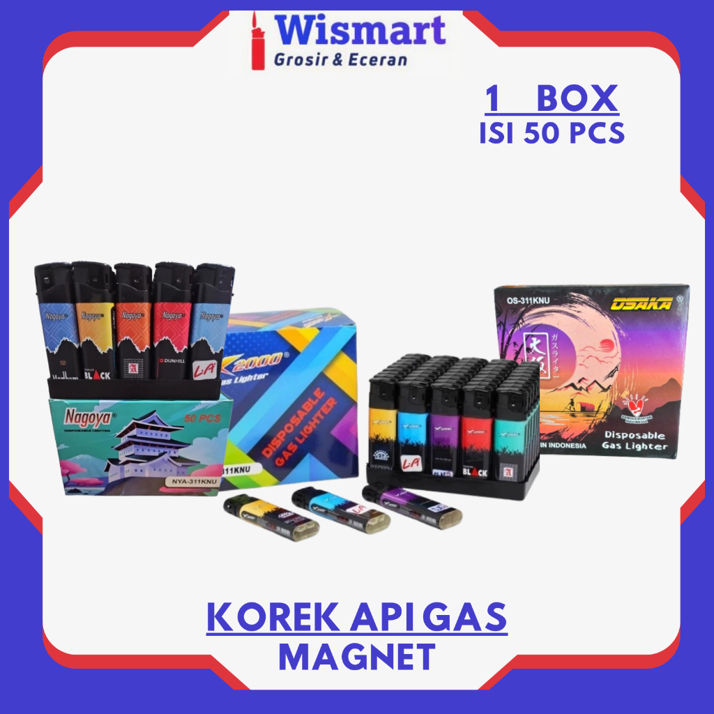 Jual 50 pcs korek gas magnet Korek Api Gas | Shopee Indonesia