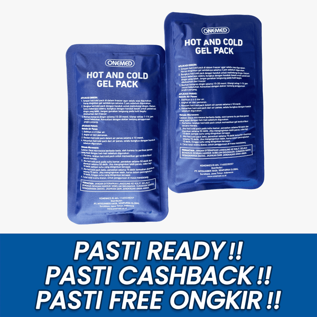 Jual ONEMED HOT AND COLD GEL PACK ALAT KOMPRES PANAS DAN DINGIN ...