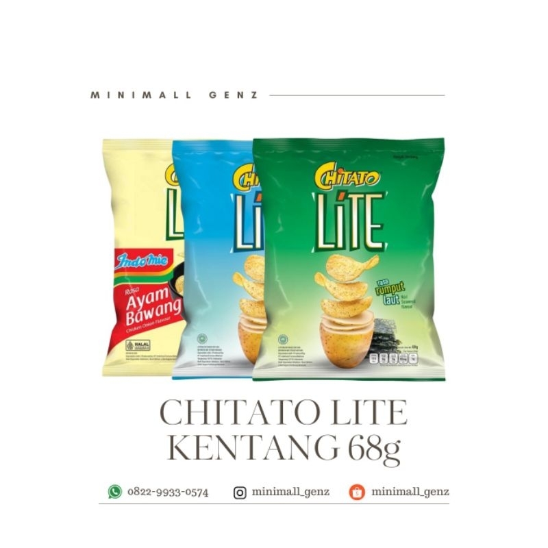 Jual Chitato Lite Keripik Kentang 68g | Shopee Indonesia