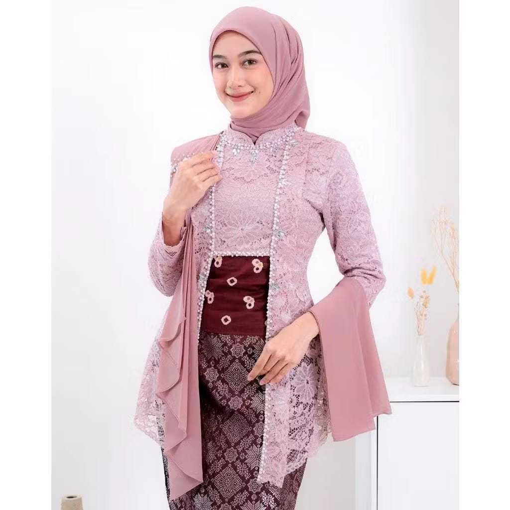 Jual By Finest - Laksmi Set Kebaya Kutu Baru Wisuda Modern Tunik ...