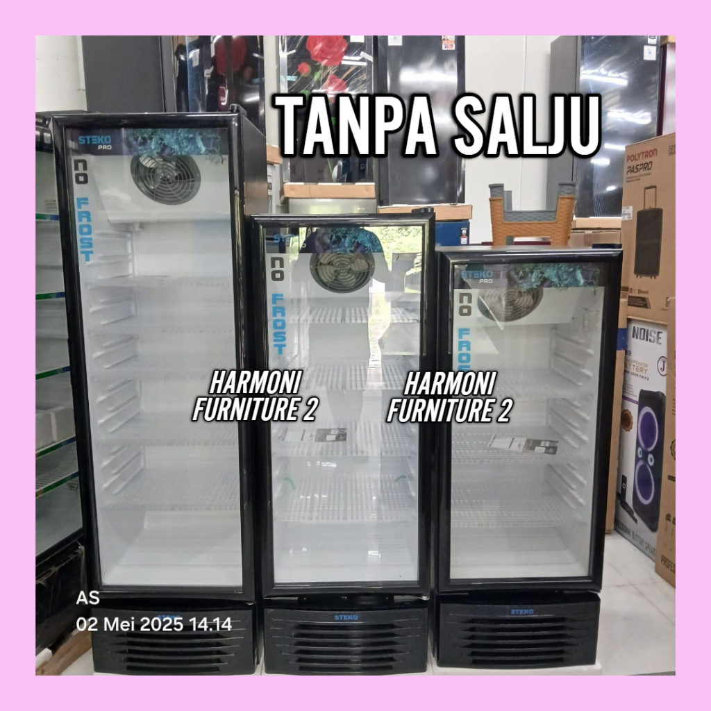 Jual SHOWCASE STEKO TANPA BUNGA ES BERGARANSI RESMI KULKAS PENDINGIN ...