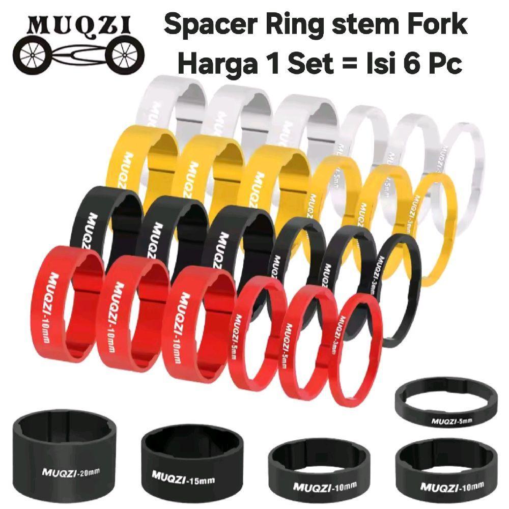 Jual Muqzi Ring Spacer Fork Stem Adaptor Headset Sepeda MTB Roadbike Pushbike | Shopee Indonesia