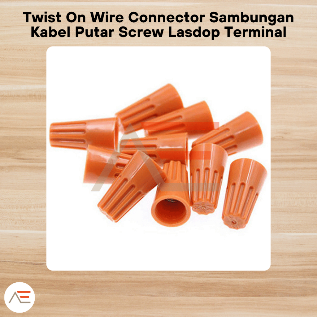 Jual Twist On Wire Connector Sambungan Kabel Putar Screw Lasdop ...