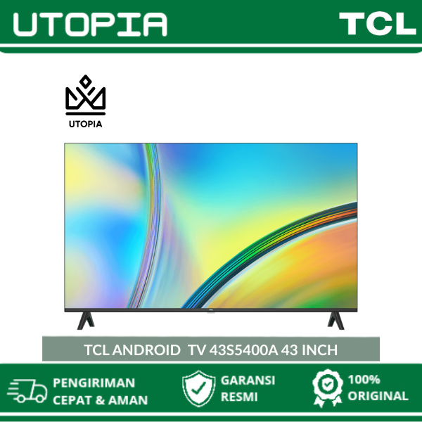 Jual LED TV TCL 43S5400A / S5400A Smart Android Bluetooth 43 Inch Full ...