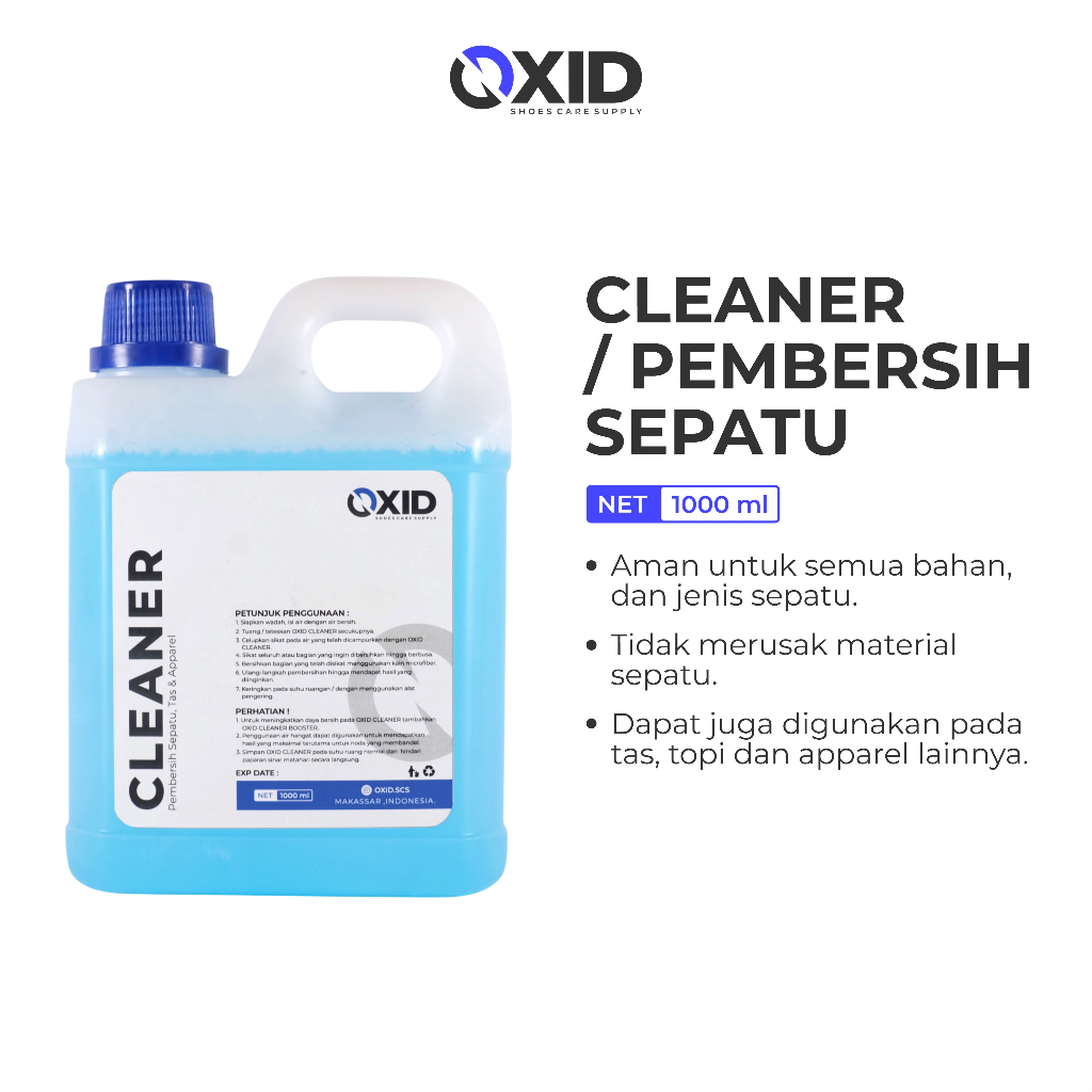 Jual Cleaner Sepatu / Pembersih Sepatu - Oxid Shoes Care Supply ...