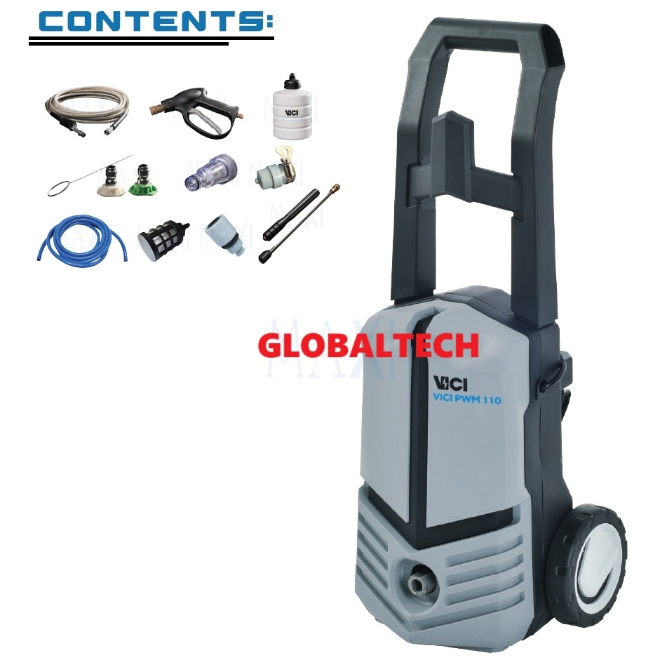 Jual VICI PWM110 JET CLEANER MESIN CUCI MOTOR MOBIL HIGH PRESSURE CLEANER PWM110 | Shopee Indonesia