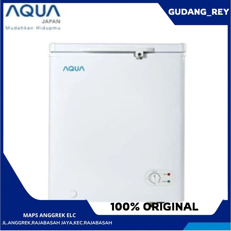 Jual Freezer box Aqua AQF-120MC - 100 Liter - Garansi Resmi | Shopee ...