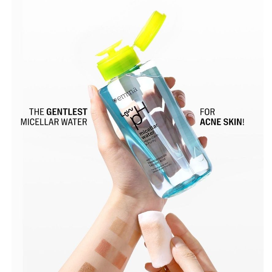 Jual EMINA LOW PH MICELLAR WATER MADE-CALM & PURIFY (HIJAU) | Shopee ...