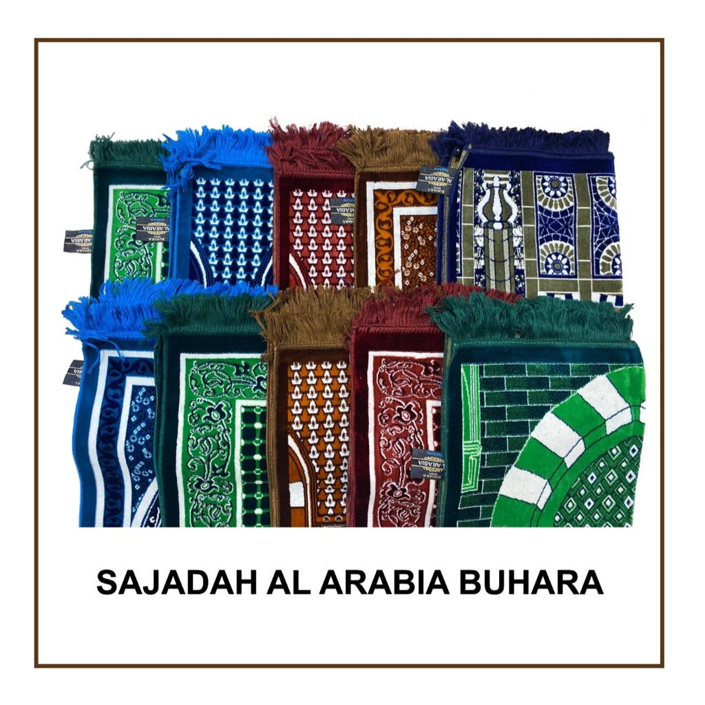 Jual Sajadah Turkey Besar Gold Spigel AL ARABIA BUHARA - Grosir 10 pcs ...