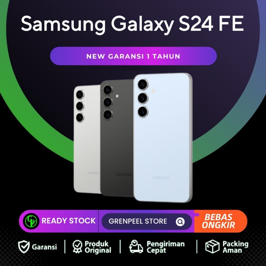 Jual Samsung Galaxy S24 FE | 8GB 256GB | 8GB 128GB Garansi Resmi Indonesia | Shopee Indonesia