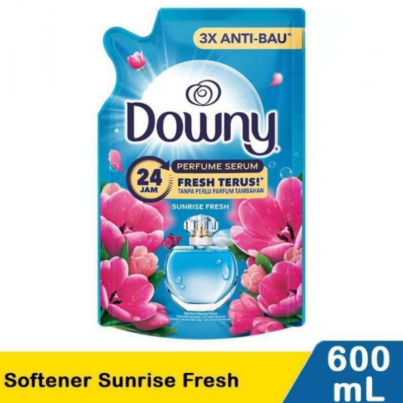 Jual Downy Softener Sunrise Fresh 600mL | Shopee Indonesia