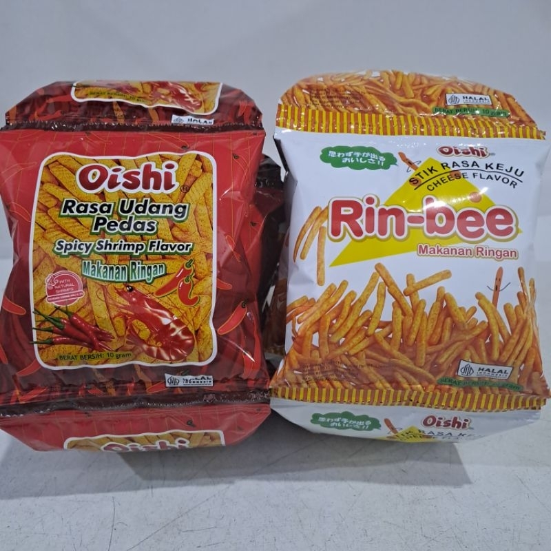 Jual Oishi Rinbee 1 Renceng isi 10 pc | Shopee Indonesia
