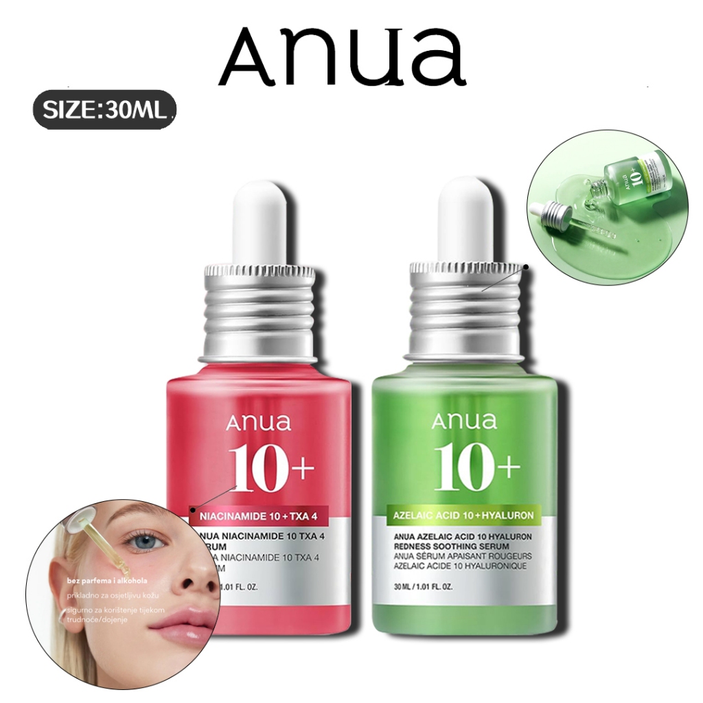 Jual Anua Azelaic Acid 10 Hyaluron Redness Soothing Serum 30ml /ANUA ...