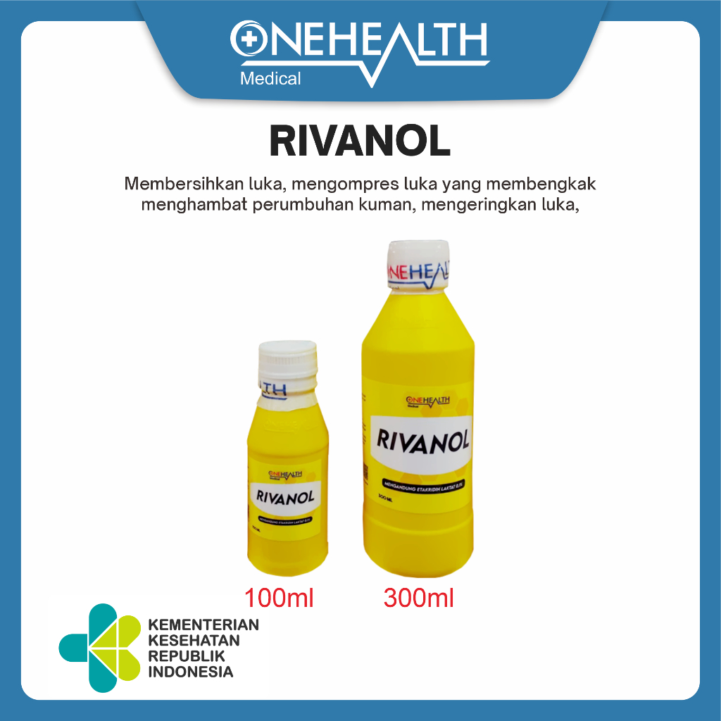 Jual Onehealth Rivanol Membersihkan Luka Mengompres Luka Yang Bengkak ...
