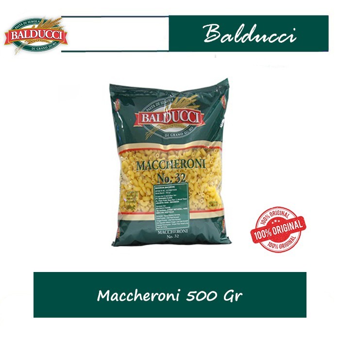 Jual Balducci Maccheroni 500 Gr | Shopee Indonesia