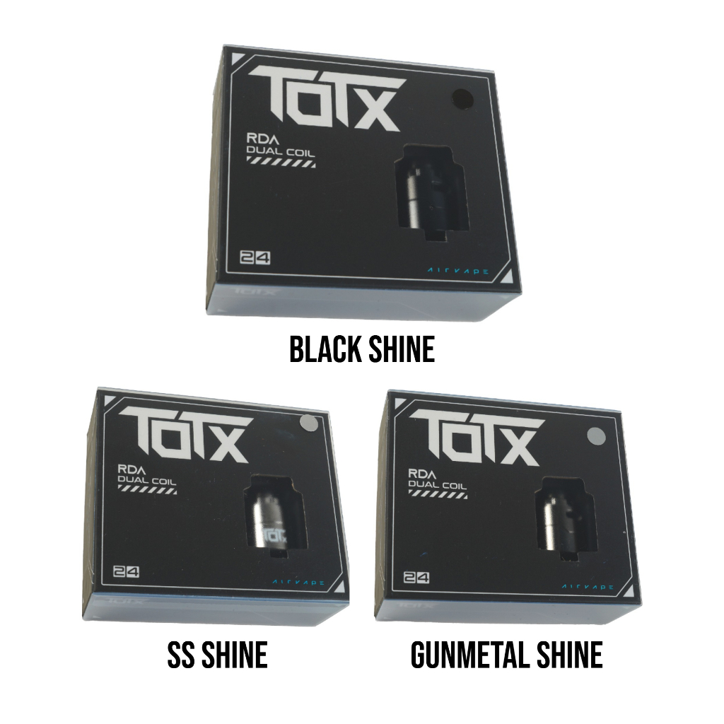 Jual Atomizer Vape TOTx RDA 24MM Shiny Edition Dual Coil Authentic By ...