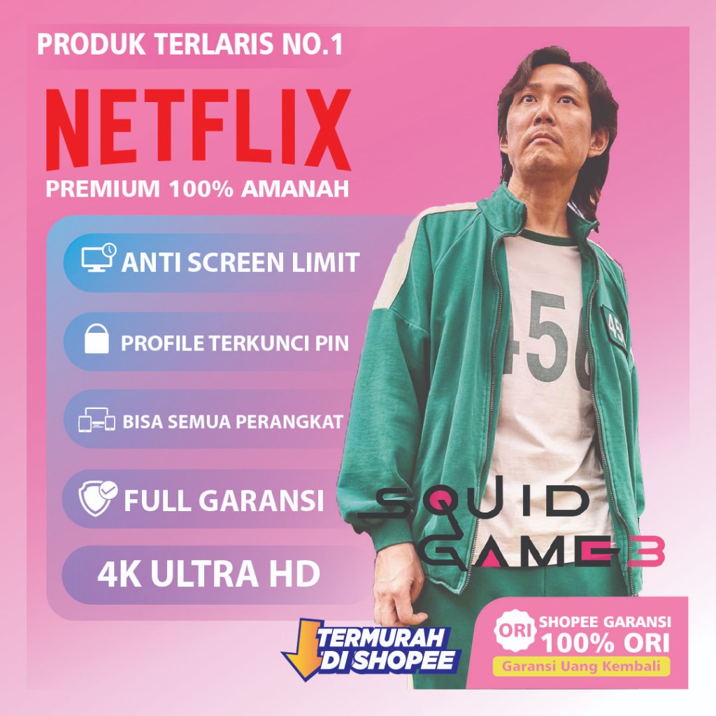 Jual PROMO BERLANGGANAN NETFLIXXX 1-3 BULAN GARANSI DAN AMANAH UHD 4K | Shopee Indonesia