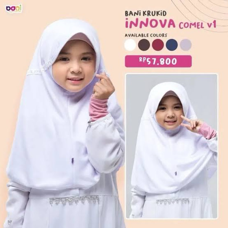 Jual RABBANI - KRUKID INNOVA COMEL | KERUDUNG ANAK SEKOLAH RABBANI ORIGINAL | Shopee Indonesia