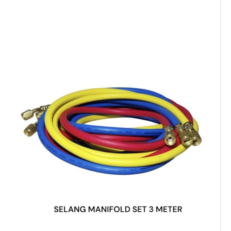 Jual Selang Mesin Flushing AC Mobil Selang Cek Meteran Manifold AC ...