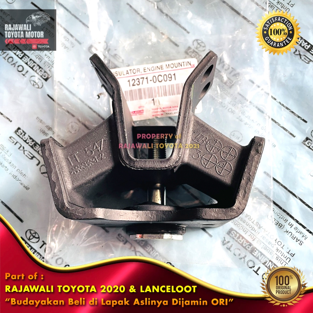 Jual Engine Mounting Belakang Innova, Fortuner & Hilux 2004-2015 Bensin ...