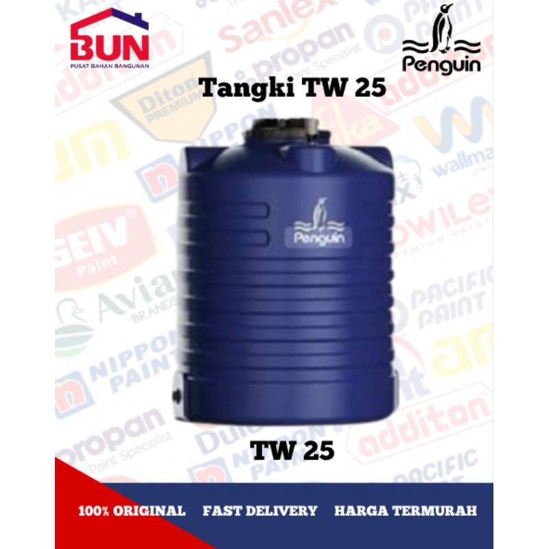 Jual Tangki Air / Tandon / Toren PENGUIN TW 250 L - 1050 L | Shopee ...