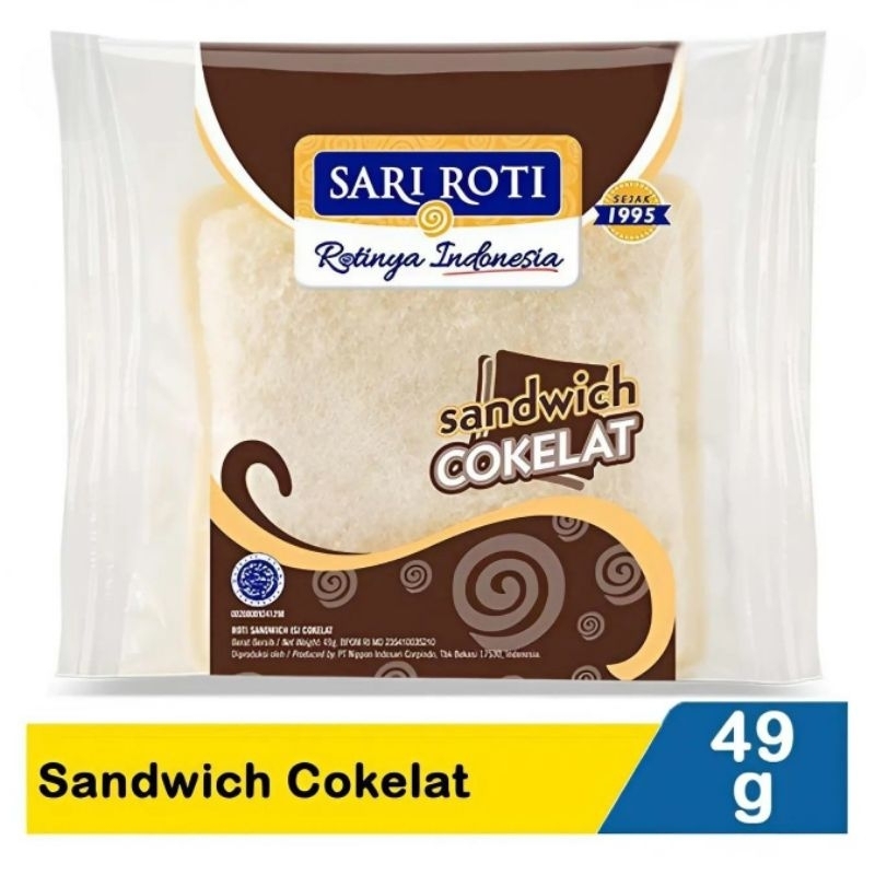 Jual Sari Roti Sandwich Cokelat | Shopee Indonesia