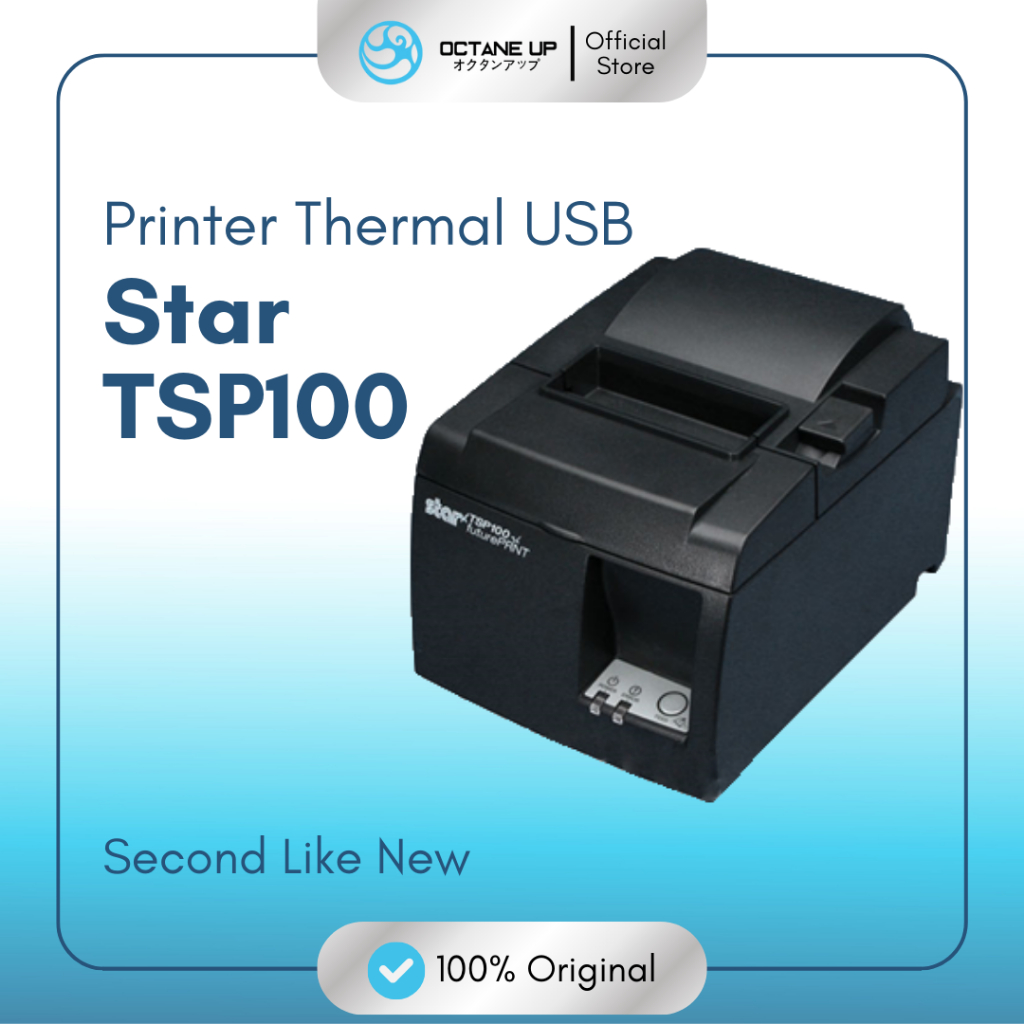 Jual Printer Thermal Usb Star Tsp 100 Premium Octane Up | Shopee Indonesia