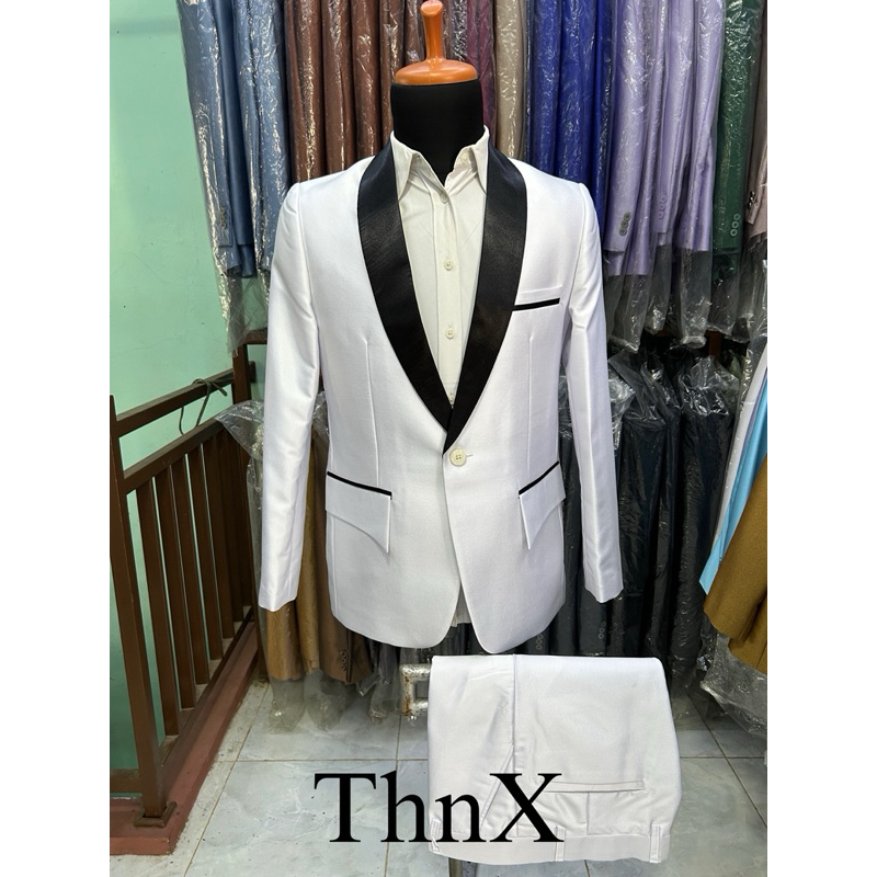 Jual 1 stel jas wedding jas nikah jas pengantin jas tailor slim fit ...