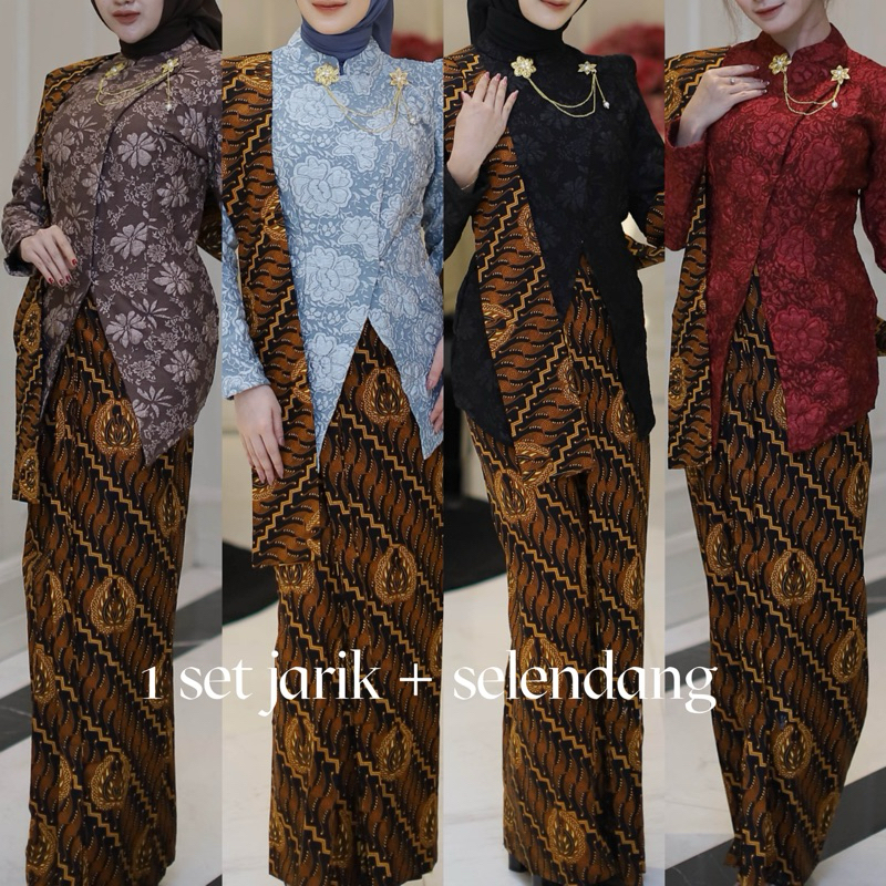 Jual Jarik dan Selendang 1 Set untuk Kebaya Janggan Jayanti | Shopee Indonesia