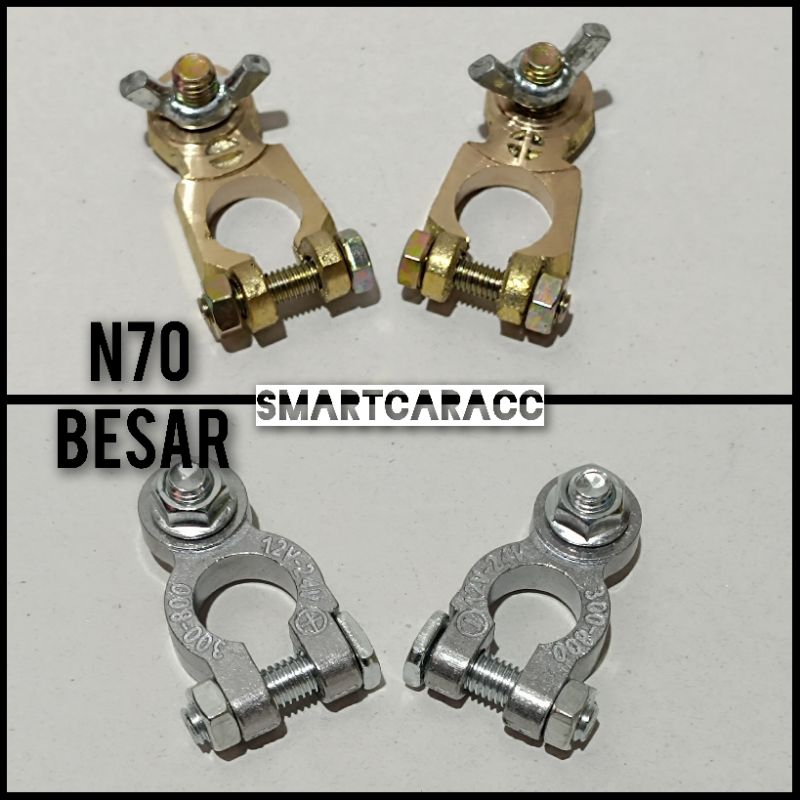 Jual Kepala Aki Terminal Aki klem aki Accu Besar Mobil Truk Bus N70 ...