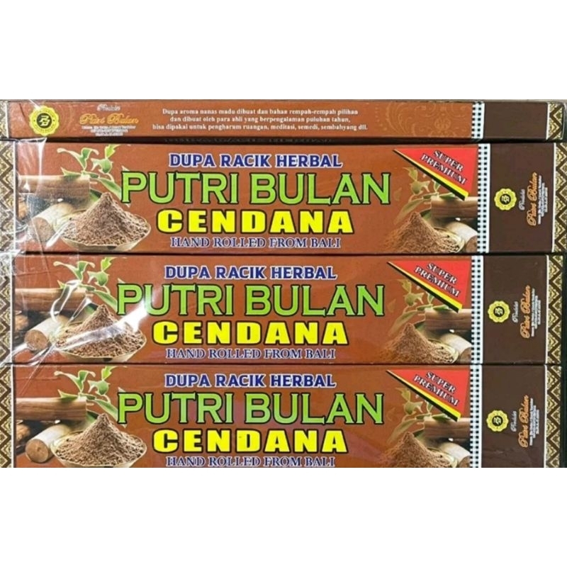 Jual Dupa Hio Racik Herbal Putri Bulan Aroma Cendana Kemasan Kotak ...