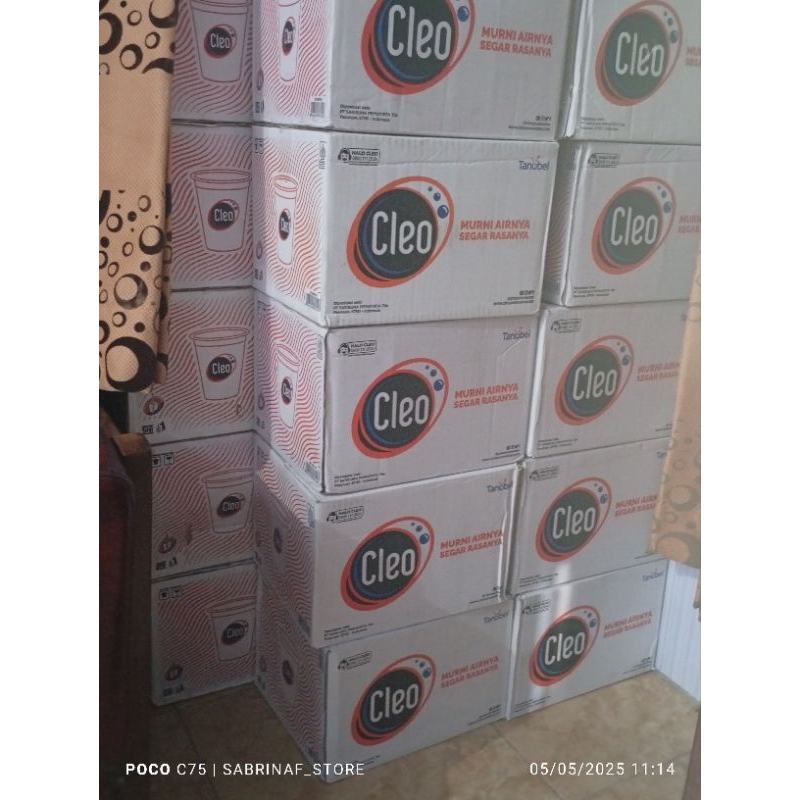 Jual cleo gelas 200ml, per 3 dus | Shopee Indonesia
