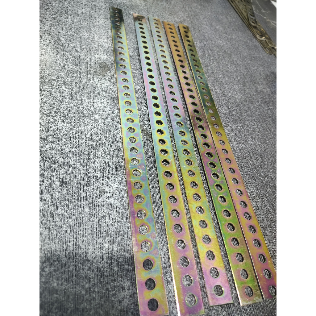 Jual Plat Lubang / Plat Bolong 40cm / Plat Breket Serbaguna panjang ...